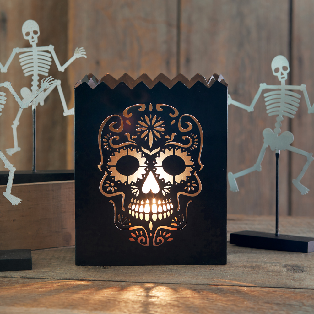 Sugar Skull Luminary | CTW Home Collection