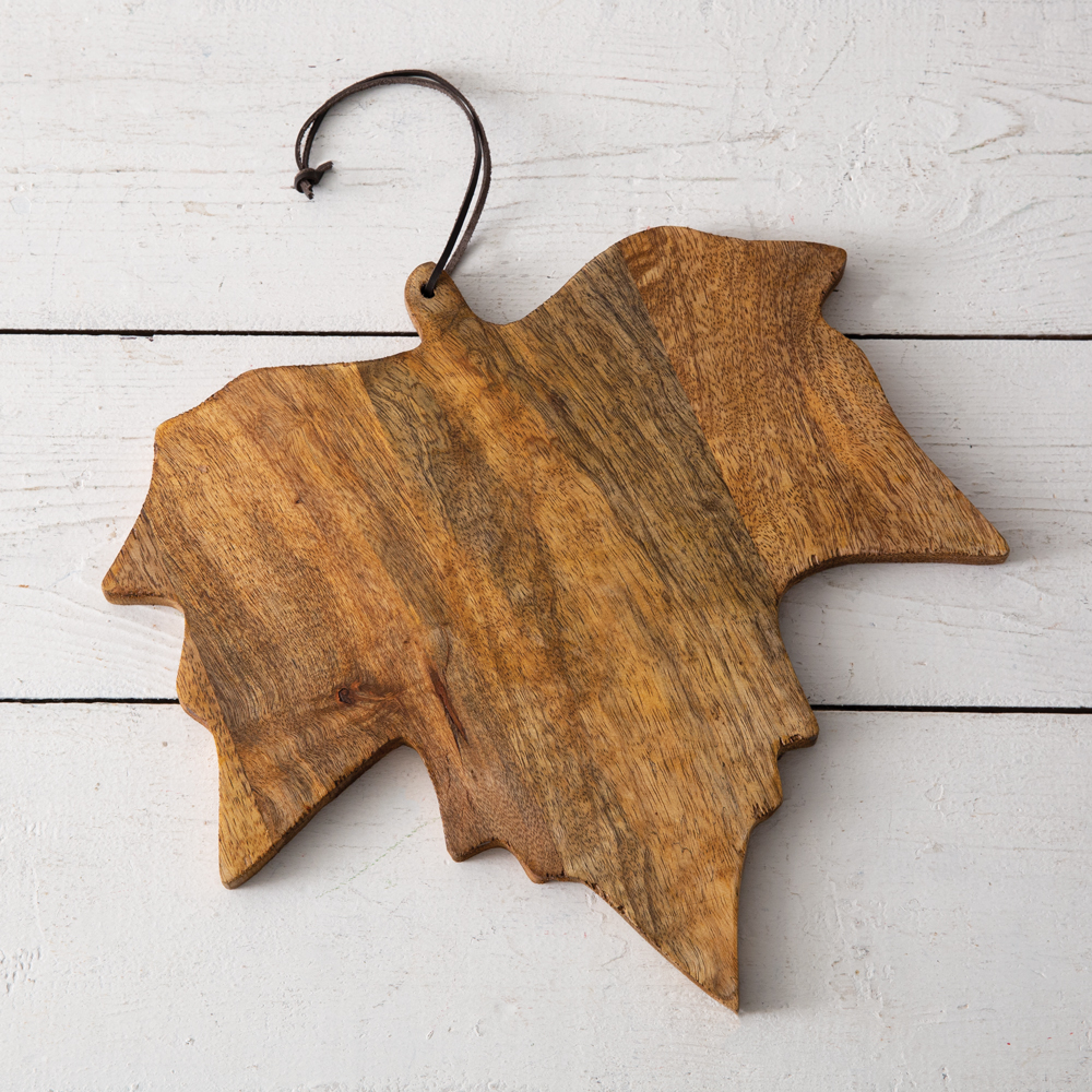 Maple Leaf Wood Board | CTW Home Collection