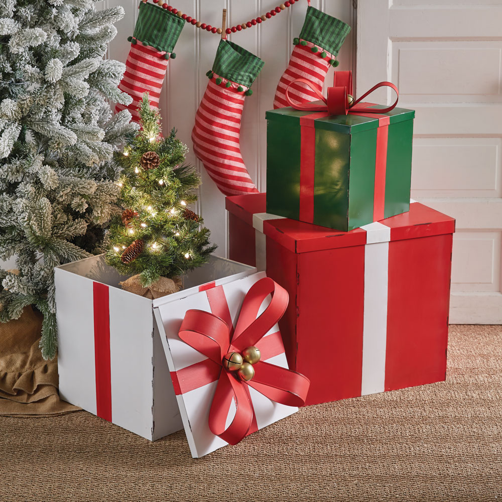 Set of Three Oversized Gift Boxes | CTW Home Collection