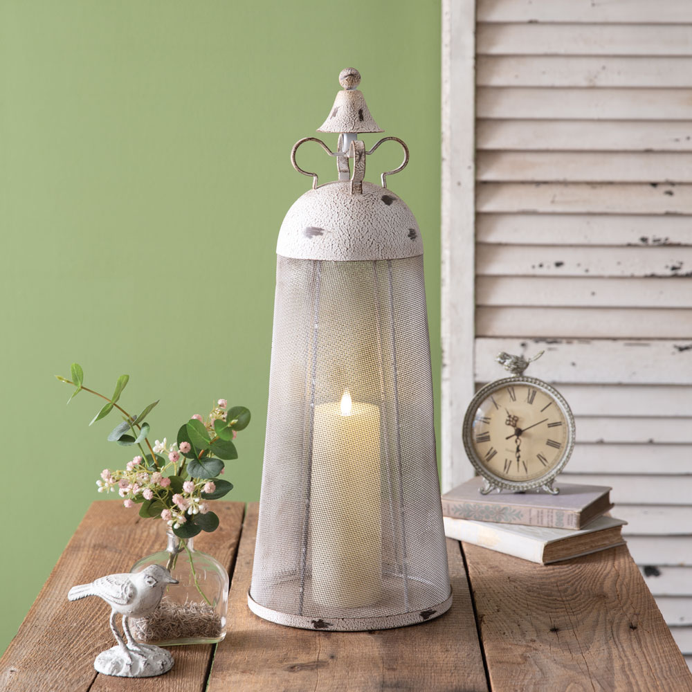 Antique Metal Crown Cloche | CTW Home Collection