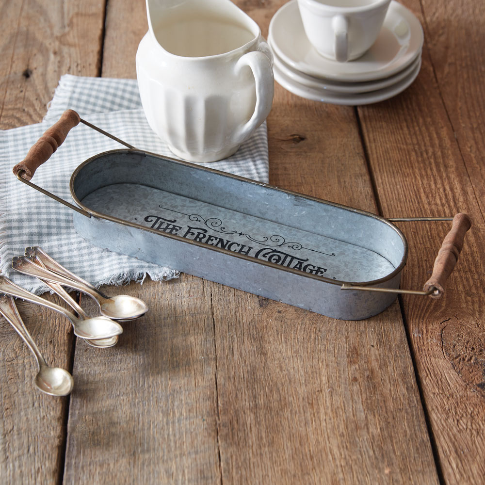 The French Cottage Galvanized Tin | CTW Home Collection