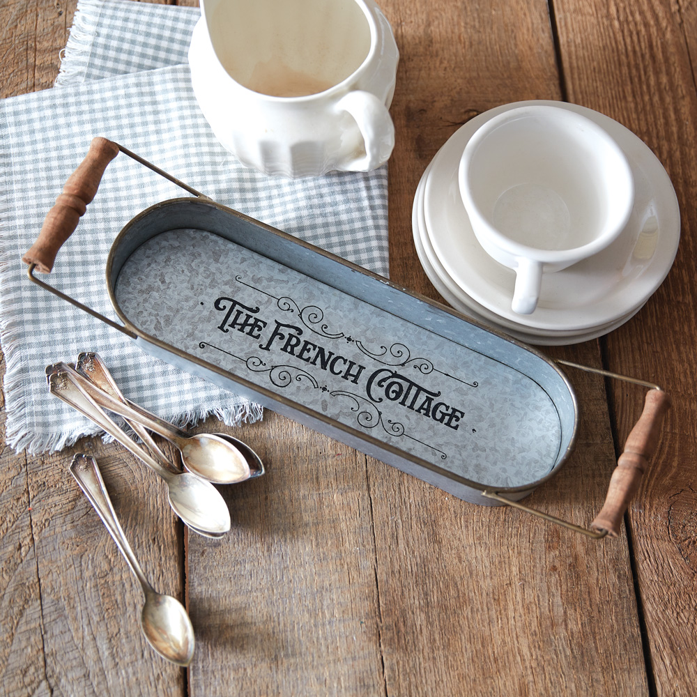The French Cottage Galvanized Tin | CTW Home Collection