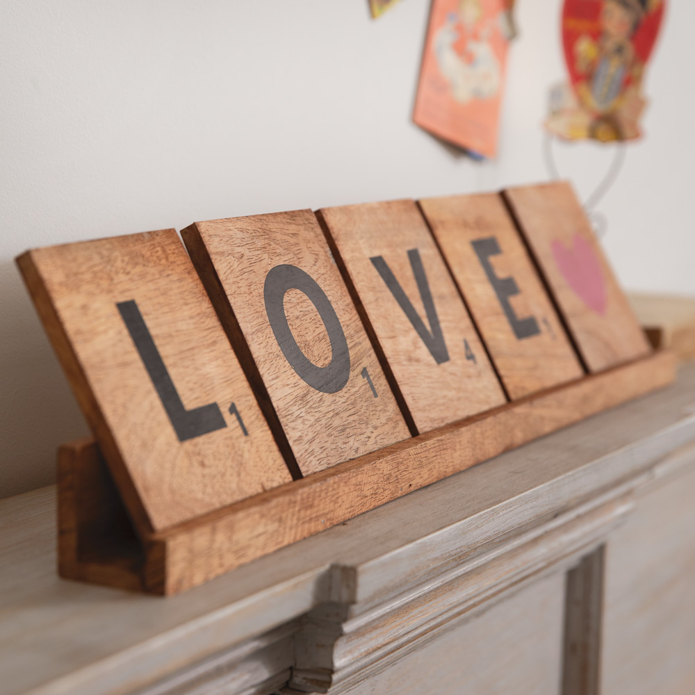Love Tabletop Scramble Sign | CTW Home Collection
