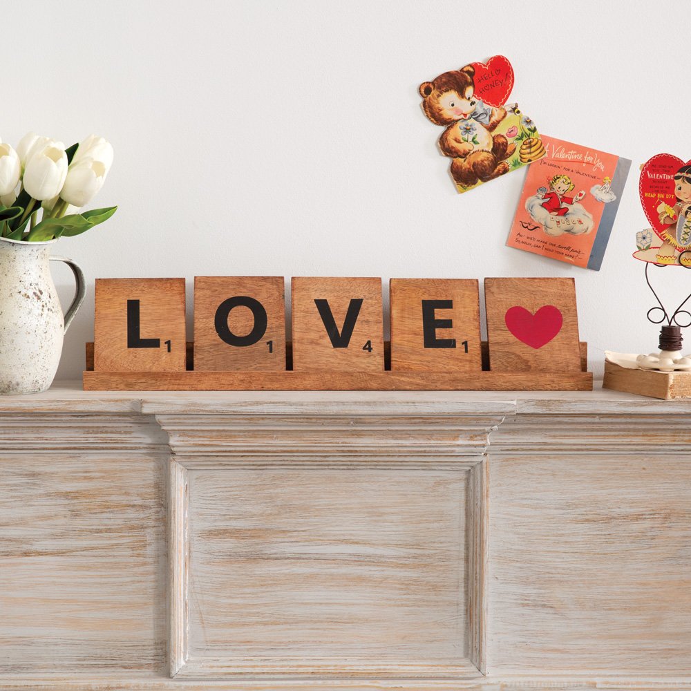 Love Tabletop Scramble Sign | CTW Home Collection