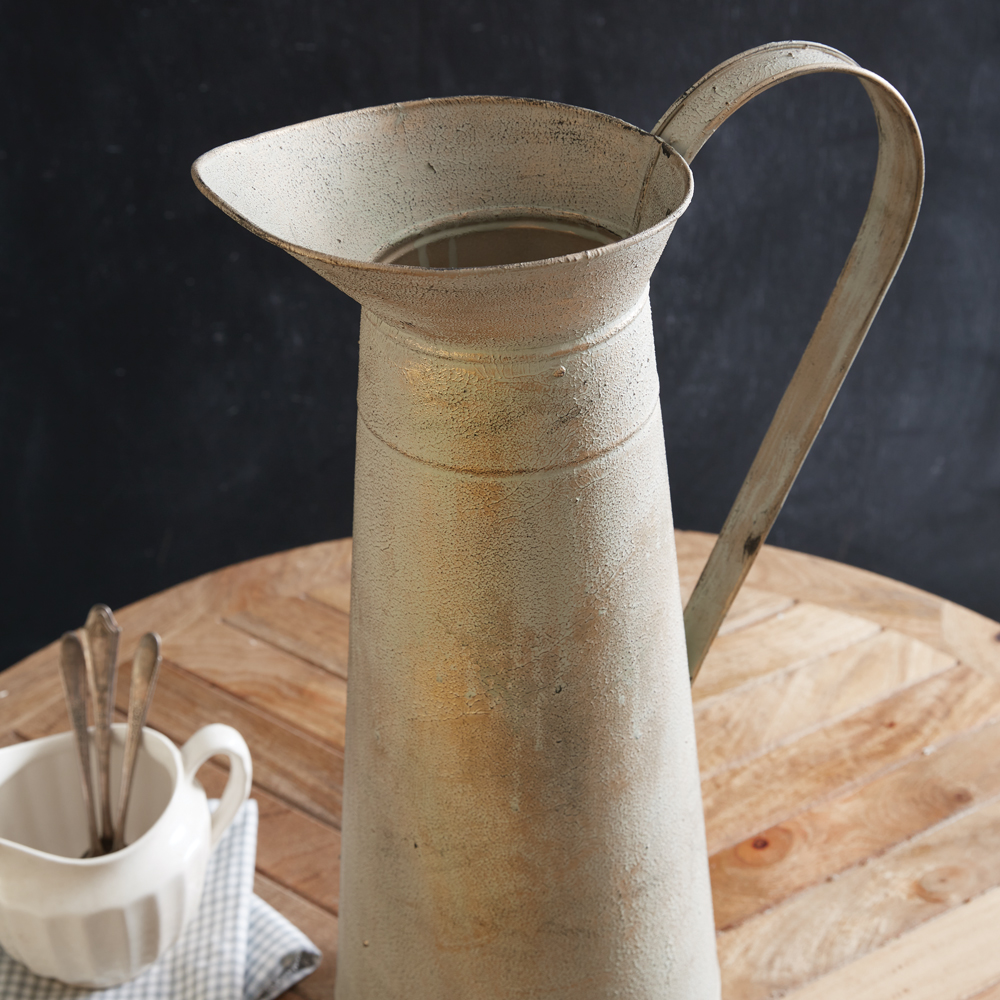 Gilded Farmhouse Tall Pitcher | CTW Home Collection