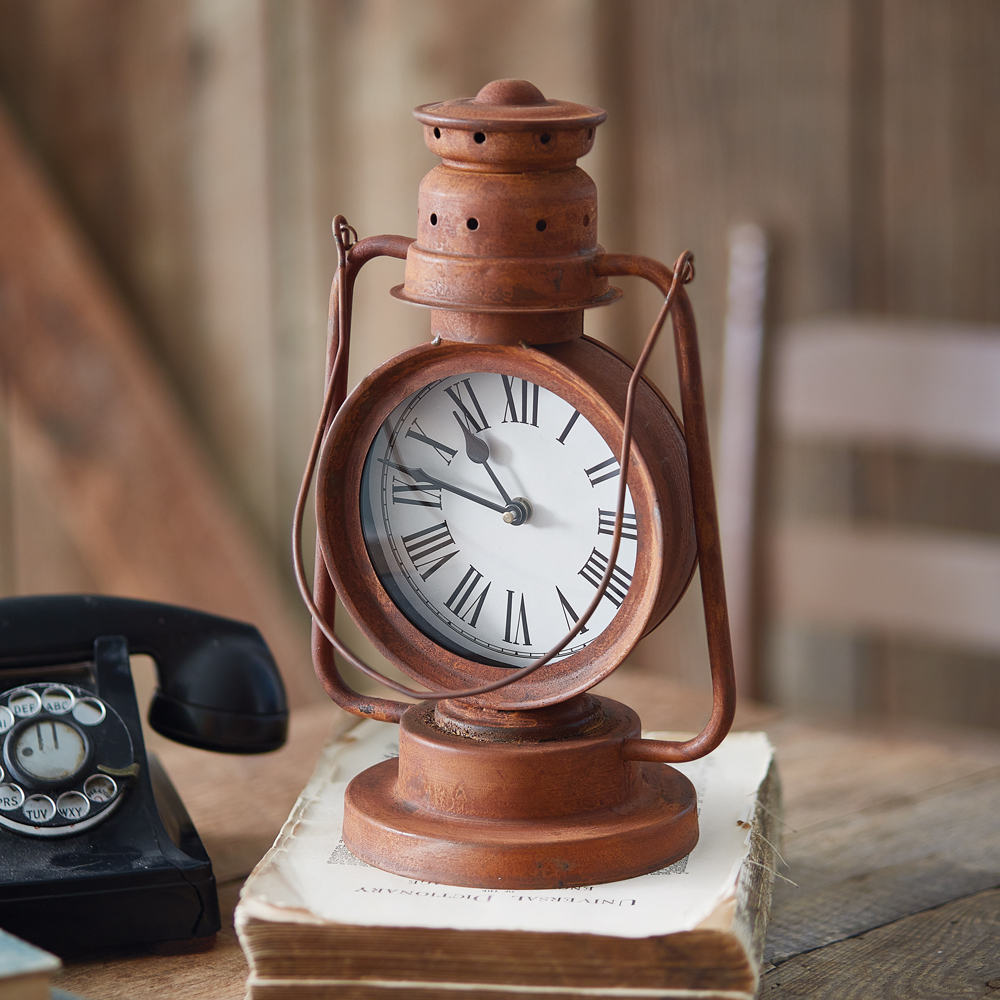 Vintage-Inspired Lantern Clock | CTW Home Collection