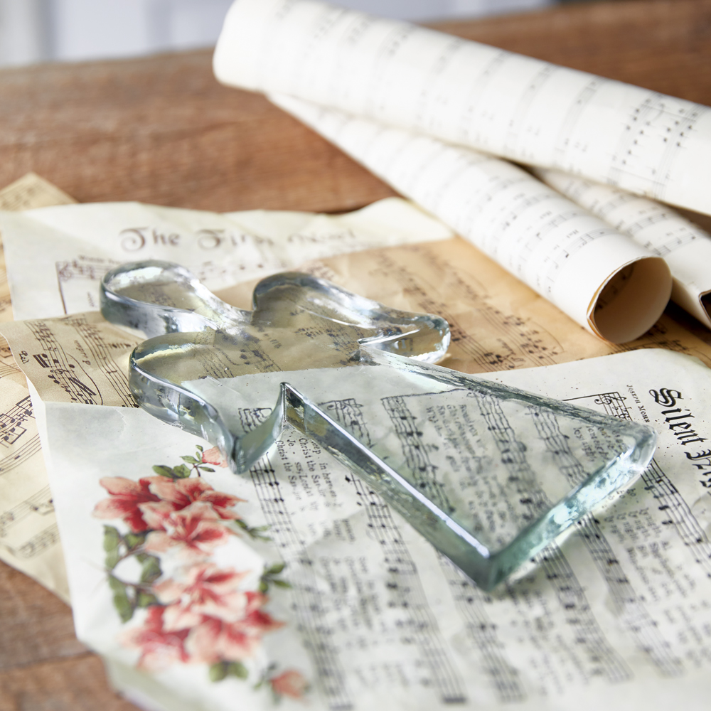 Blocked Glass Angel | CTW Home Collection