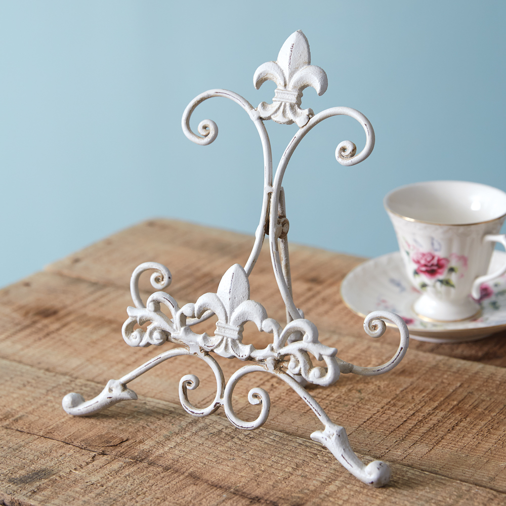 Fleur De Lis Plate Holder | CTW Home Collection