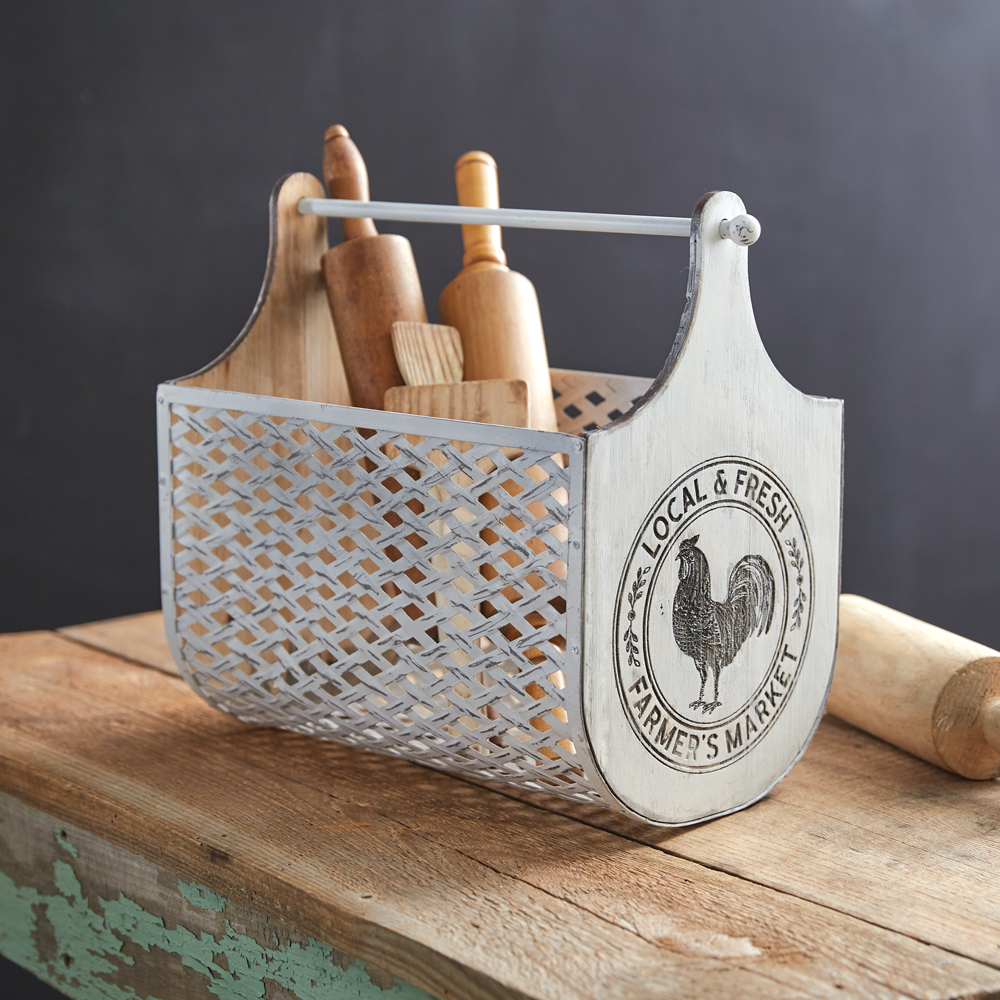 Local Fresh Farmer's Market Produce Basket | CTW Home Collection