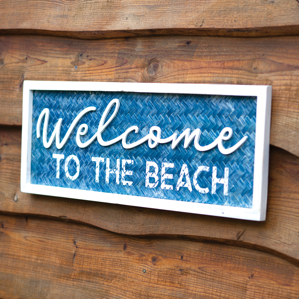 Welcome to the Beach Wall Sign | CTW Home Collection