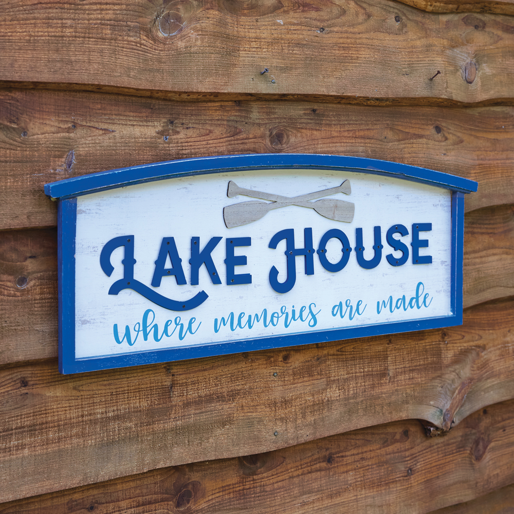 Lake House Wall Sign | CTW Home Collection