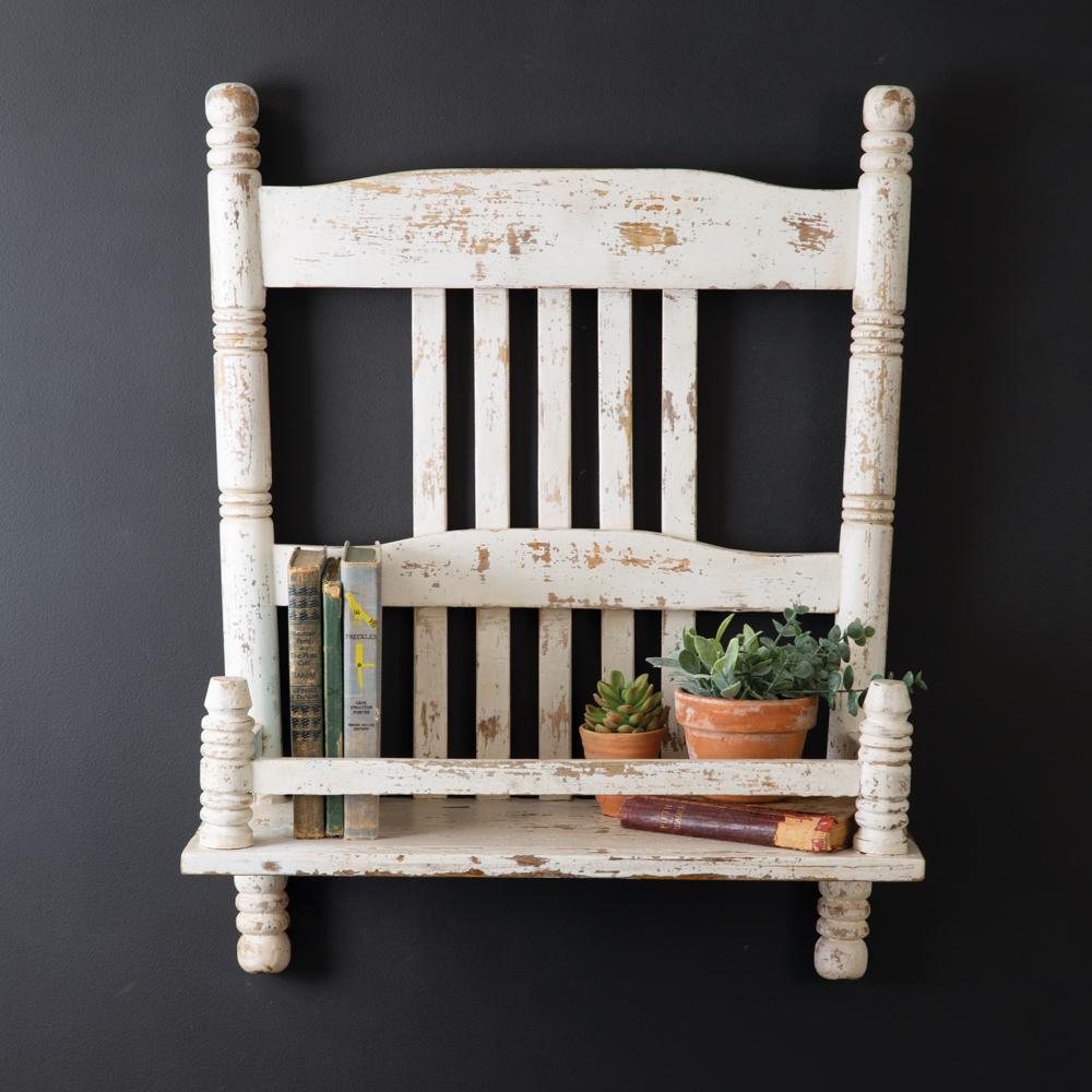 Farmhouse Chair Shelf | CTW Home Collection