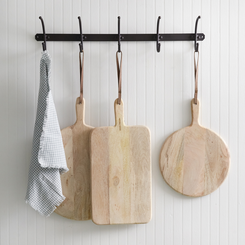 Large Cutting Board with Leather Strap | CTW Home Collection