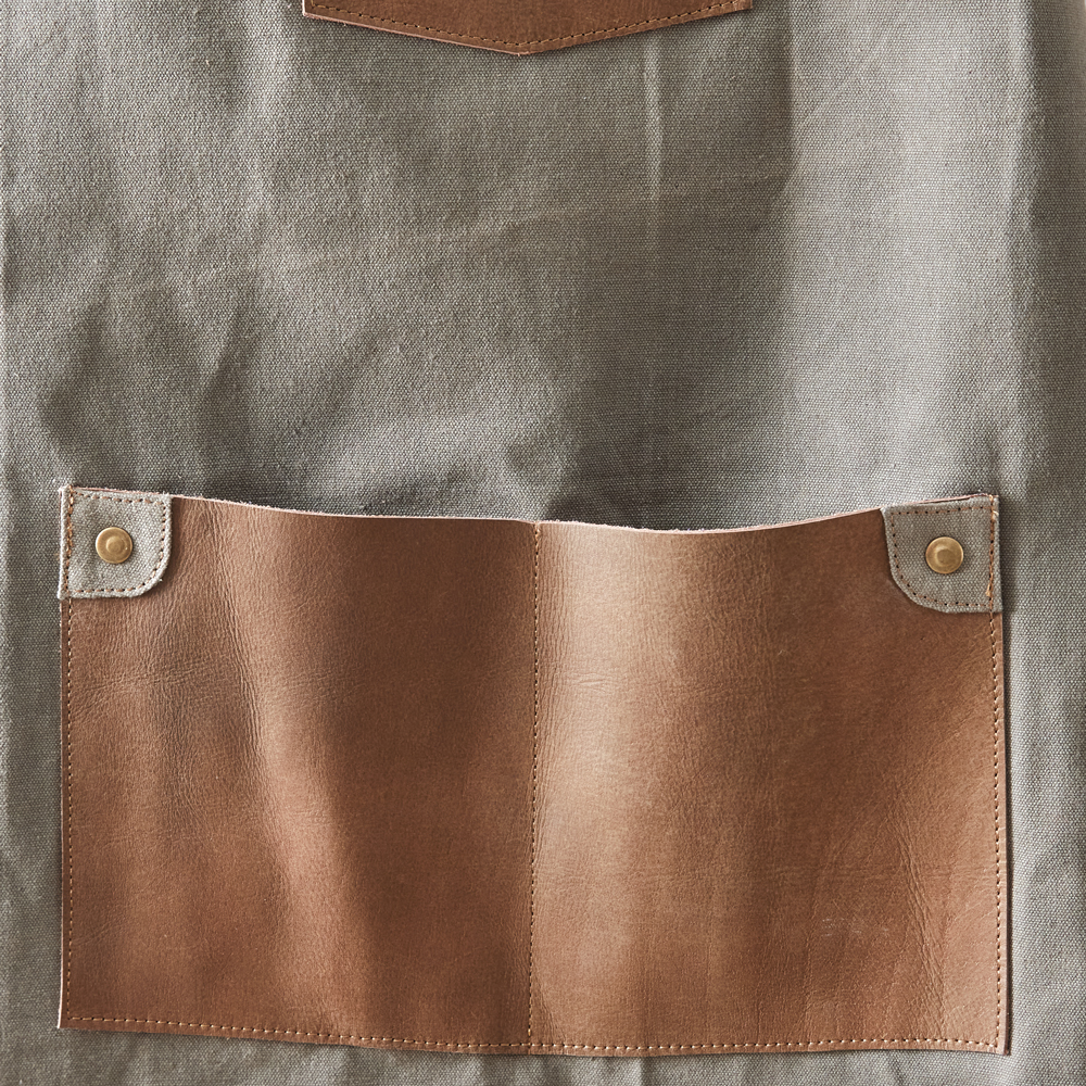 Dark Grey Canvas Utility Apron | CTW Home Collection