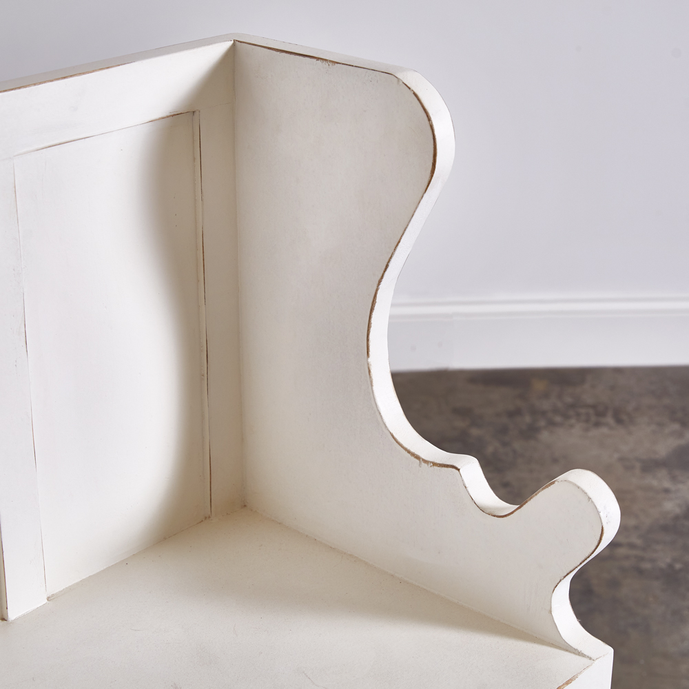 Small High-Back Church Pew | CTW Home Collection