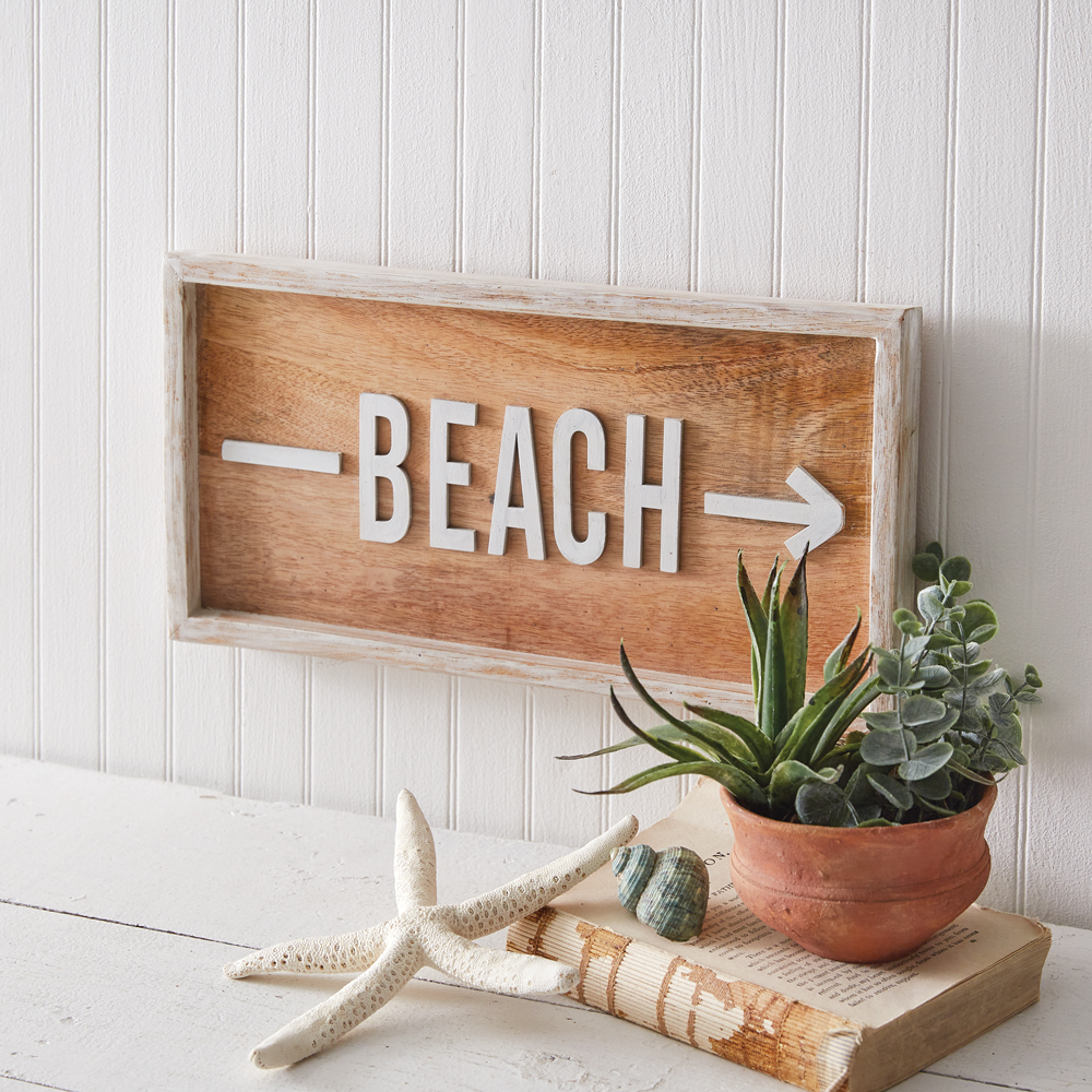 Beach Directional Sign | CTW Home Collection