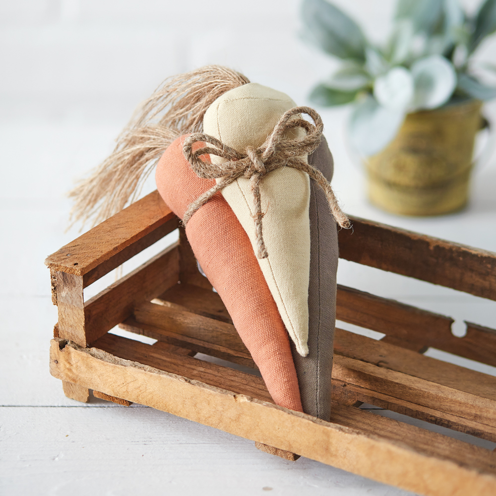 Set of Three Fabric Carrots | CTW Home Collection