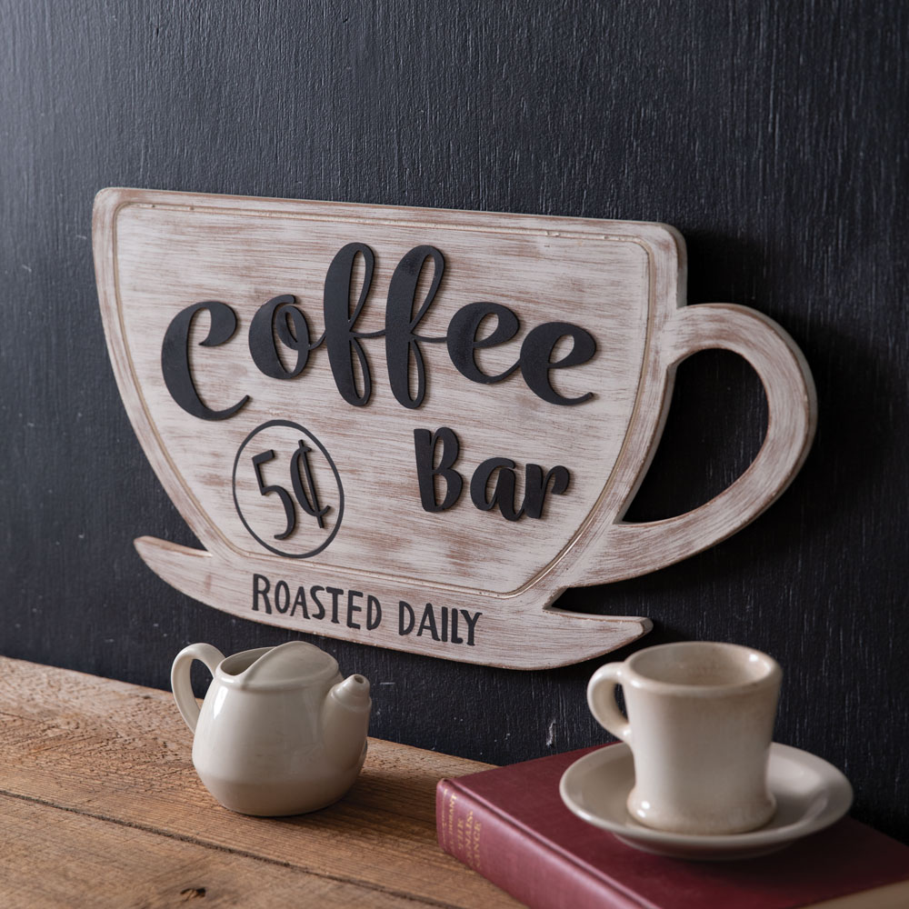 Coffee Bar Wall Sign | CTW Home Collection