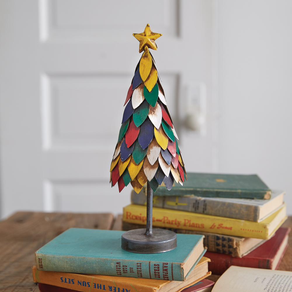 Recycled Metal Christmas Tree | CTW Home Collection