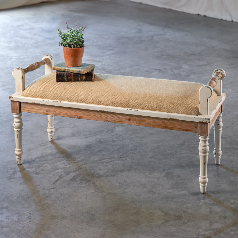 Long Bench with Cushioned Seat | CTW Home Collection