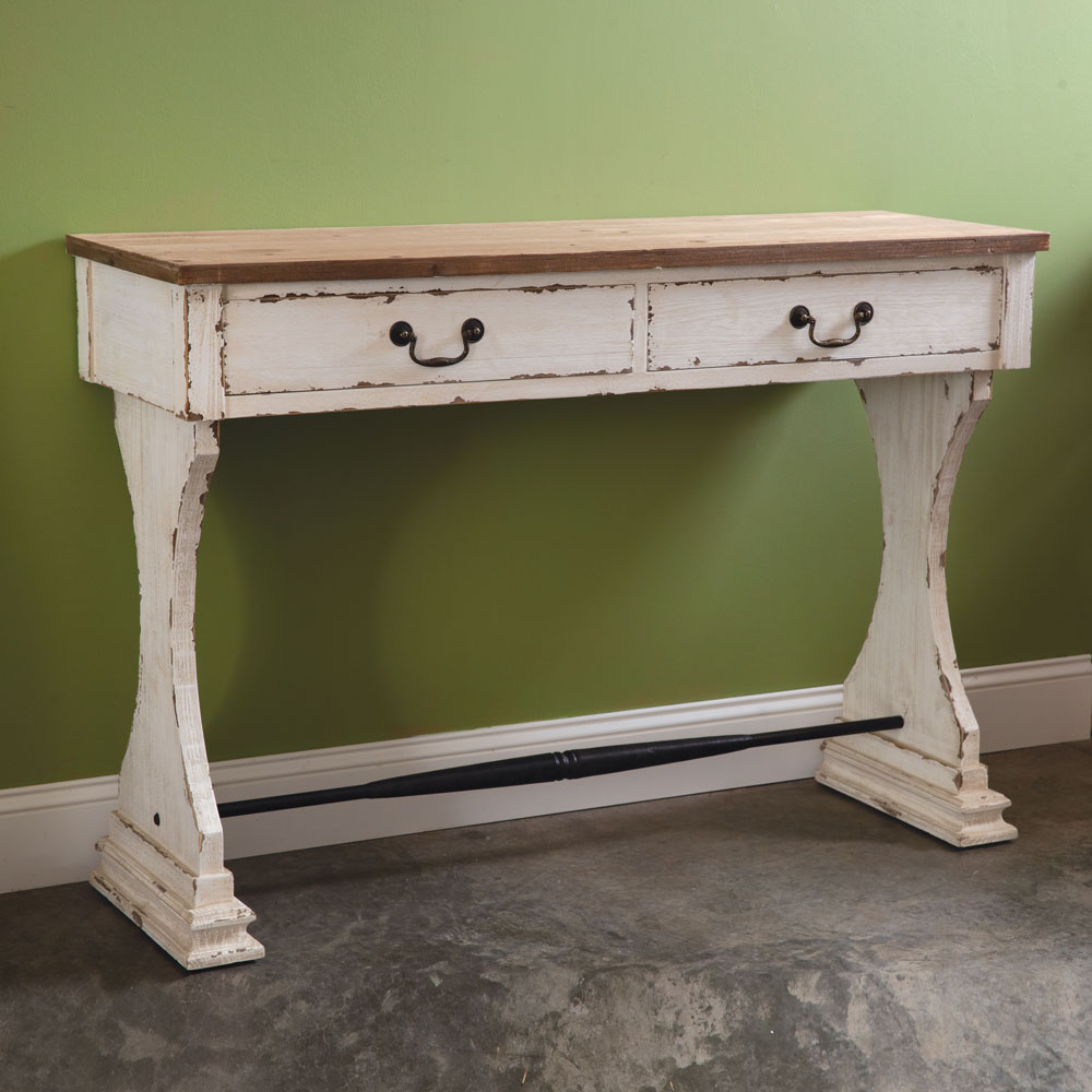 Rustic Farmhouse Entryway Table | CTW Home Collection