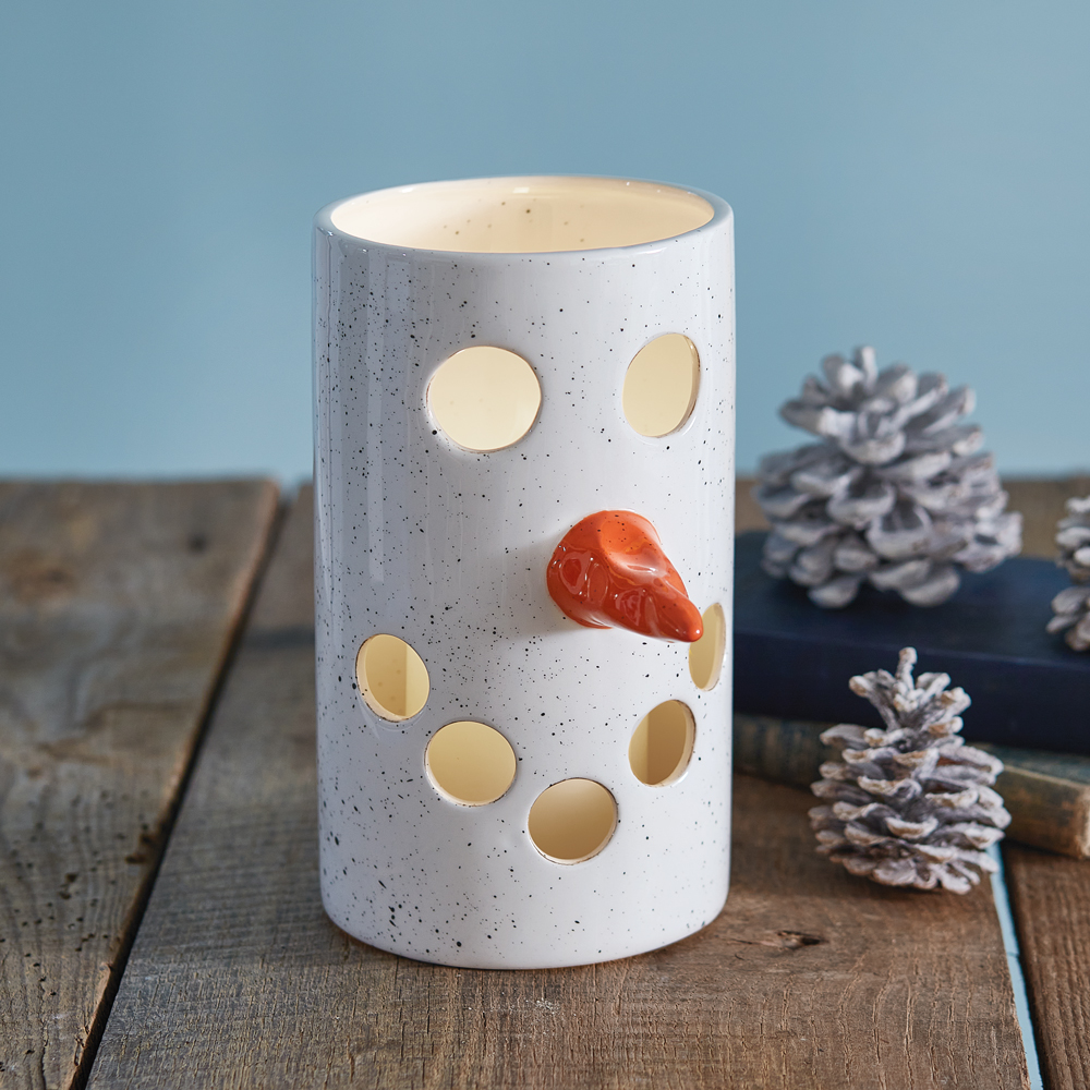 Ceramic Snowman Luminary | CTW Home Collection