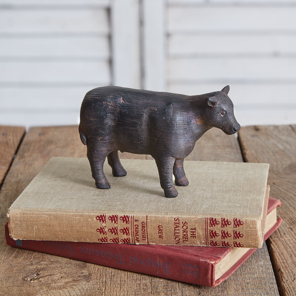 Rustic Cow Figurine | CTW Home Collection