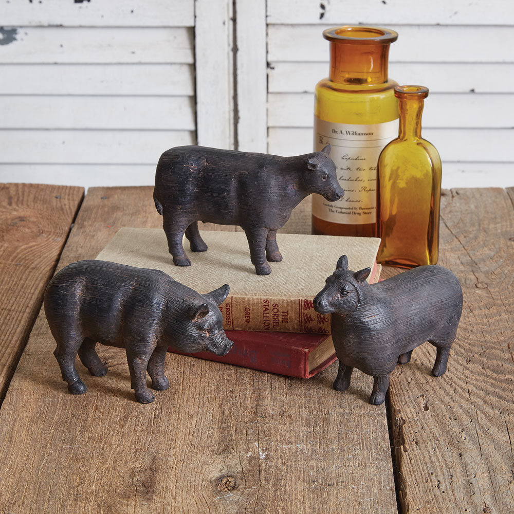 Rustic Pig Figurine | CTW Home Collection