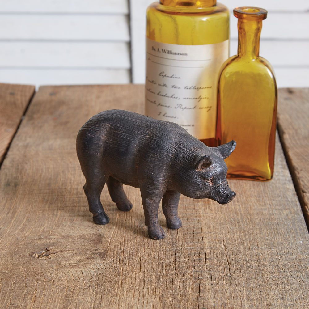 Rustic Pig Figurine | CTW Home Collection