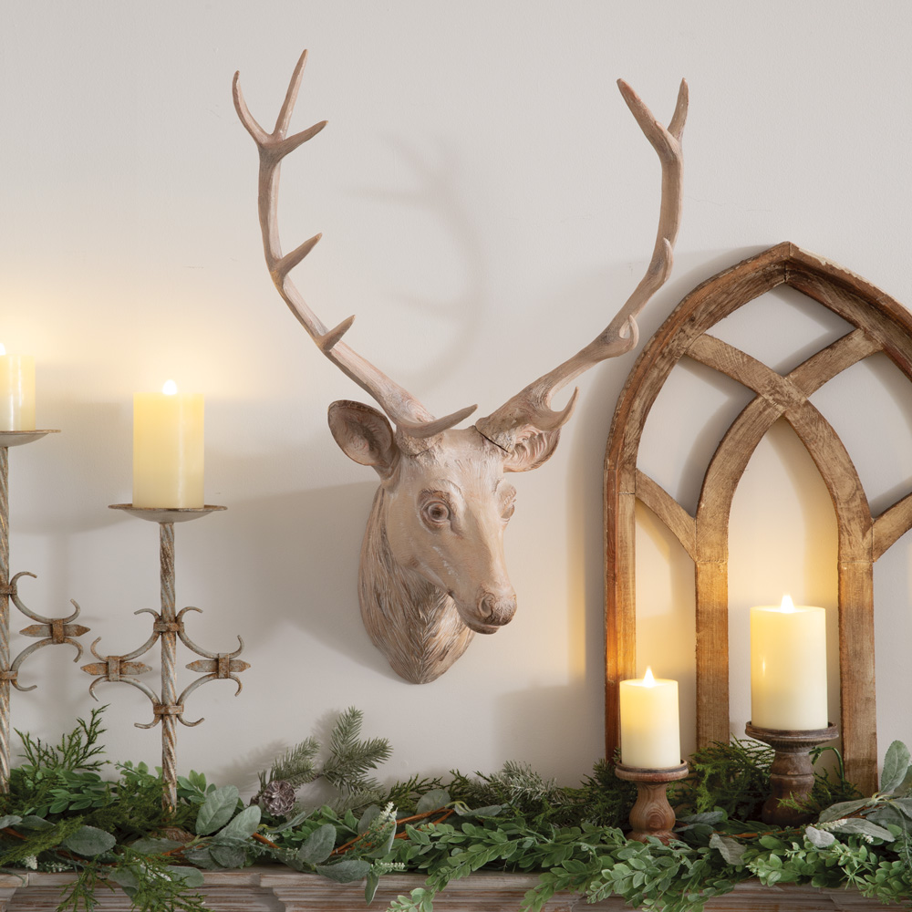 Resin Deer Head Mount | CTW Home Collection