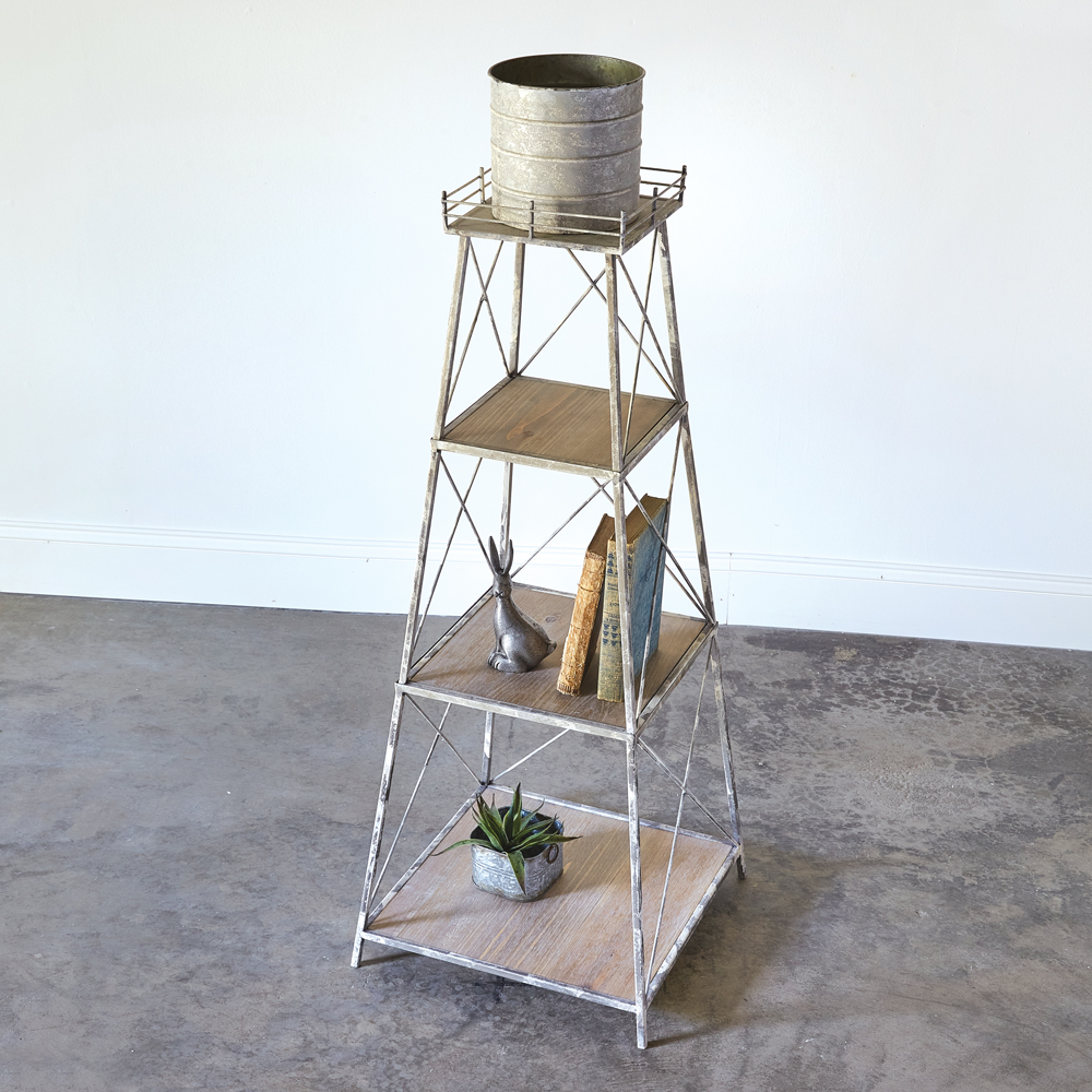 Large Silo Three-Tier Display | CTW Home Collection