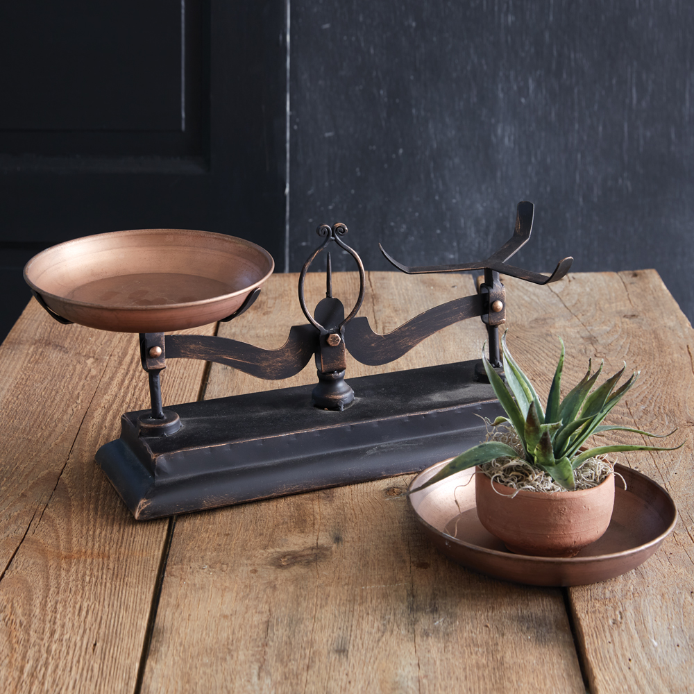 Decorative Copper Balance Scale | CTW Home Collection