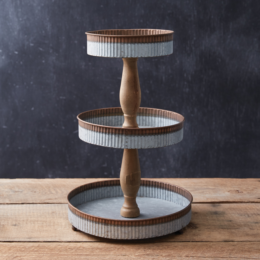 Tiered Two-Tone Display Stand | CTW Home Collection