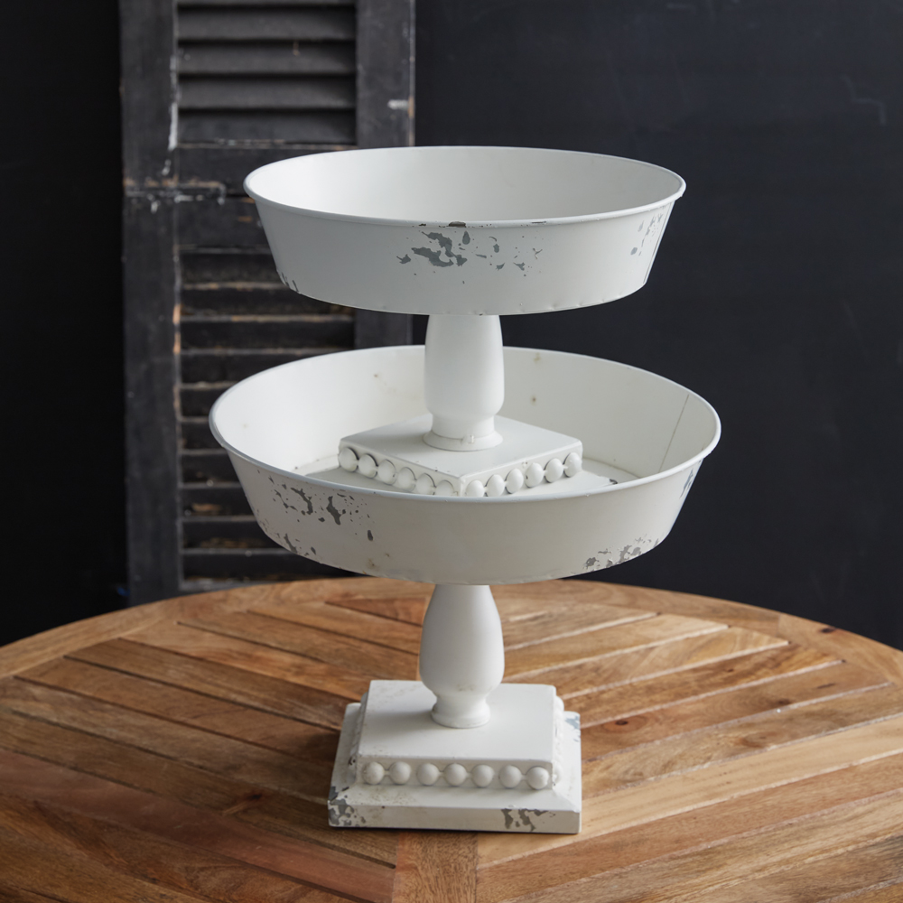 Set of Two Southern Patisserie Stands | CTW Home Collection
